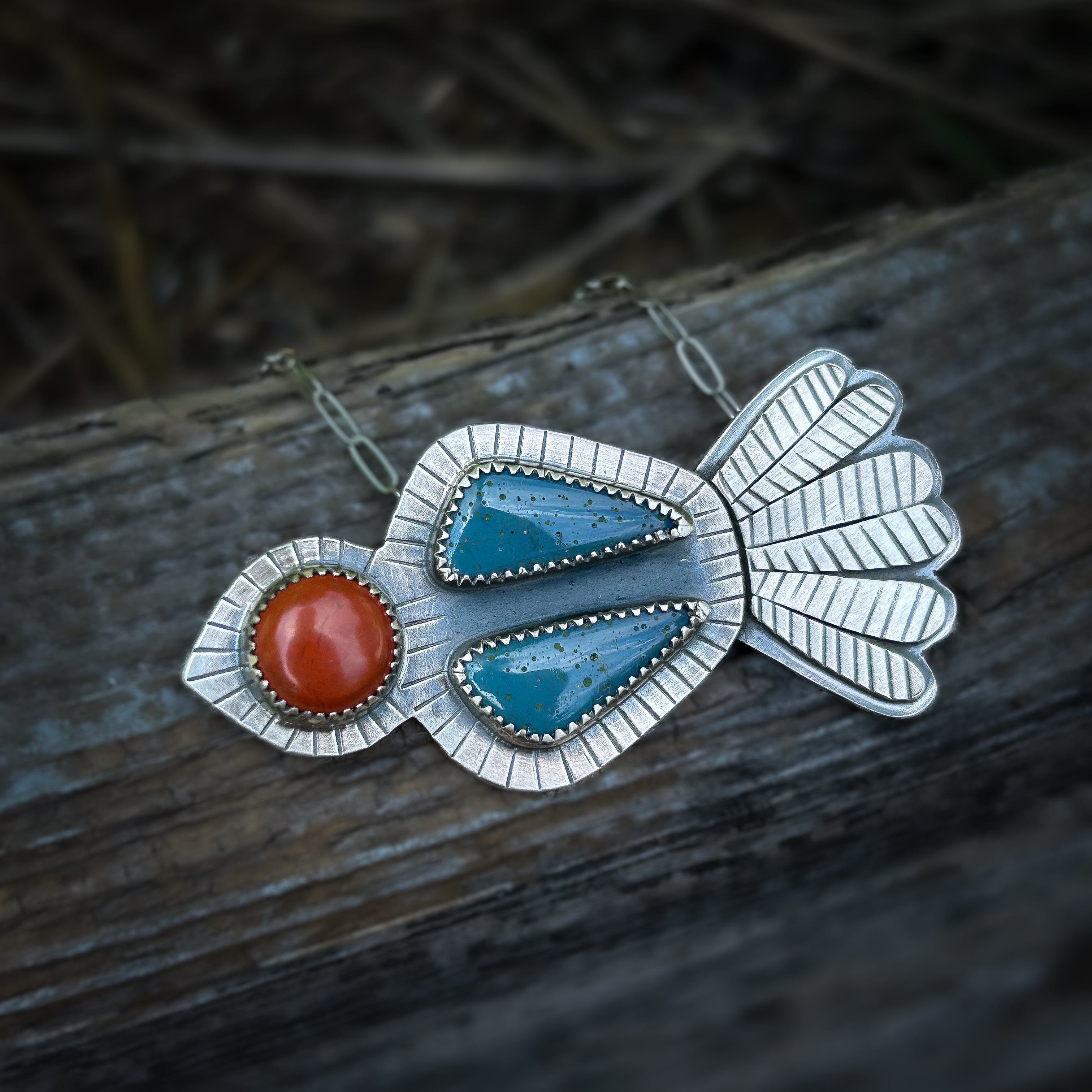 Bird of my Visions Necklace – Allison Korn Designs