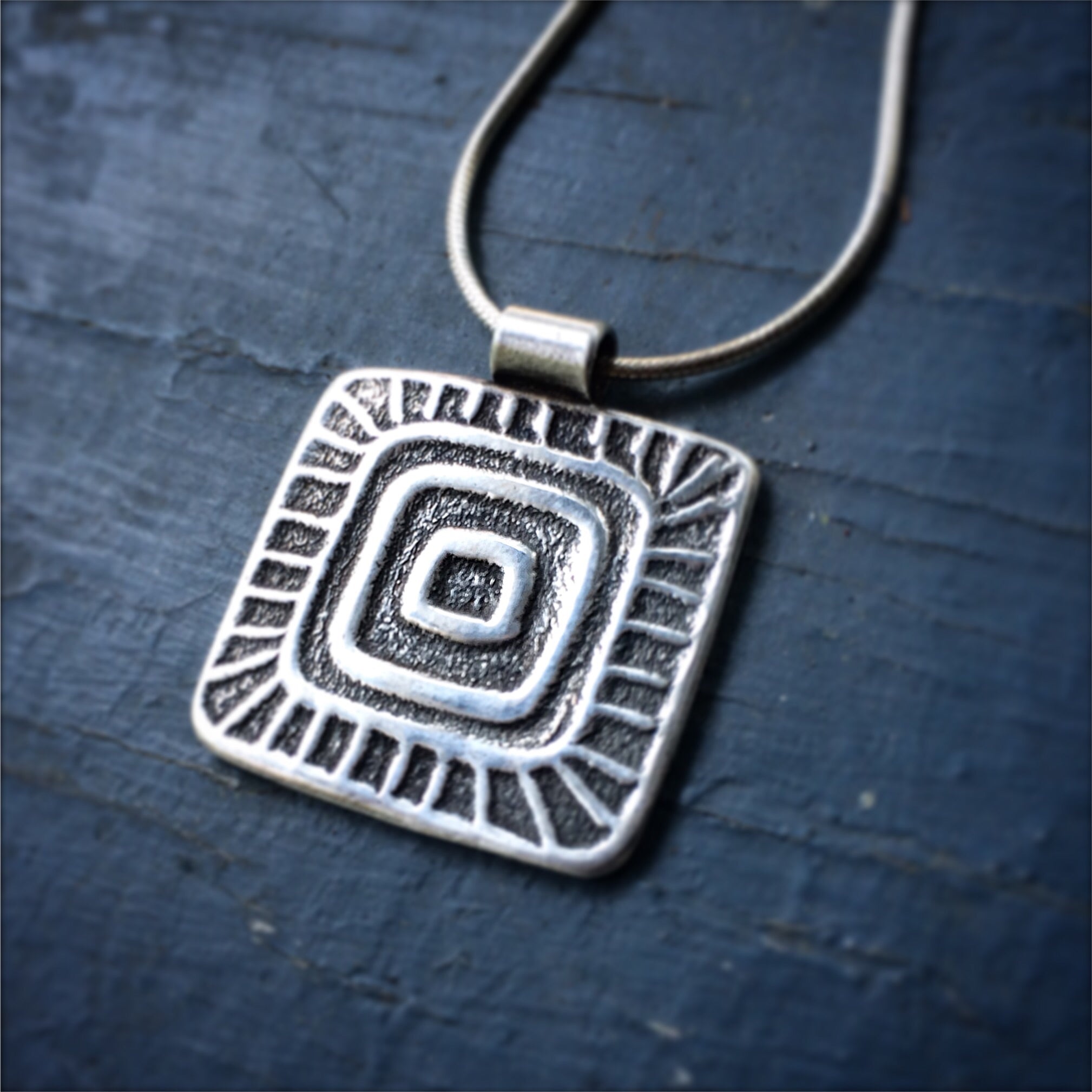 Essence Pendant- Silver Jewelry Handmade in Vermont – Allison Korn Designs